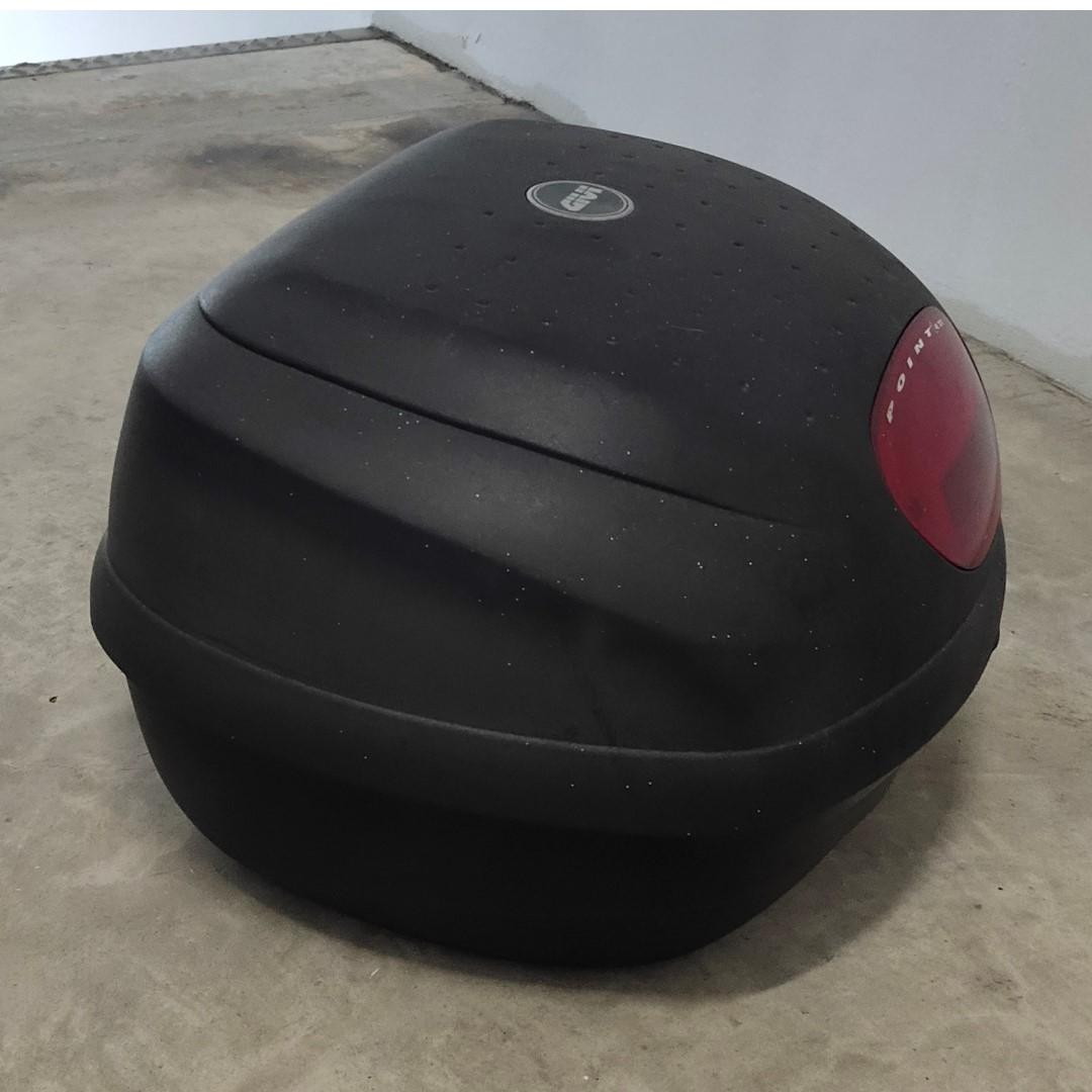 CB400 Top Box with Rack, Motorcycles, Motorcycle Accessories on Carousell