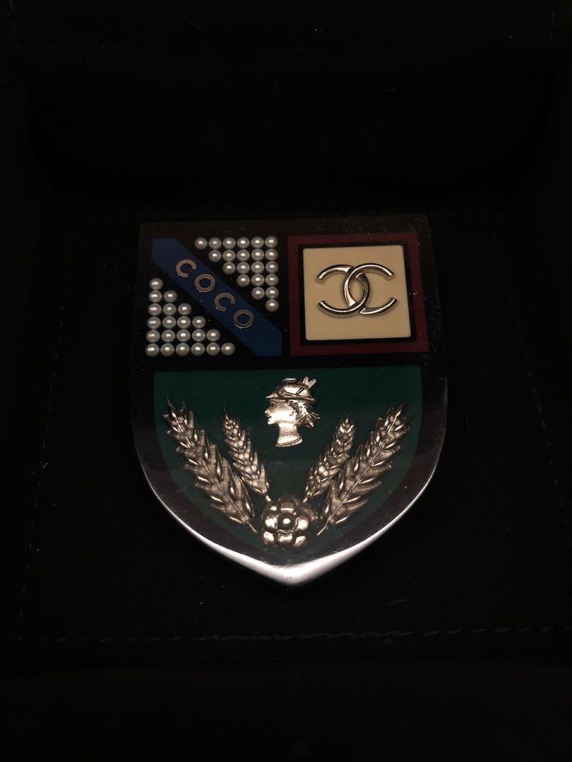 Chanel Badge Brooch, Luxury, Accessories on Carousell