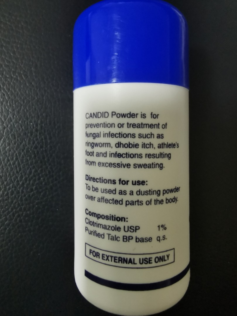 Clotrimazole candid dusting powder 30mg Antifungal, anti fungal, anti ...