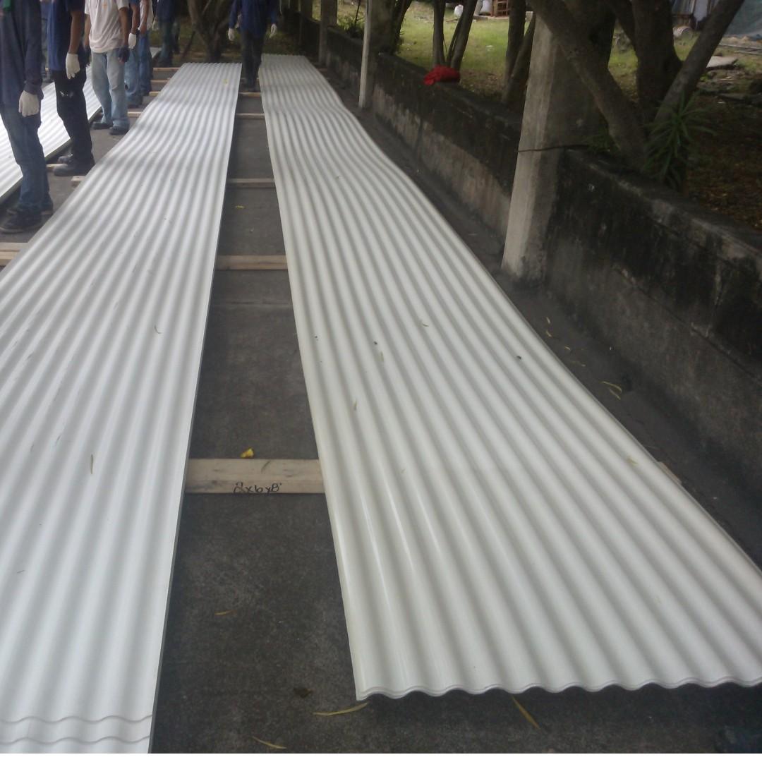 Corrugated High Impact Resistant Roof for Warehouse, Commercial ...