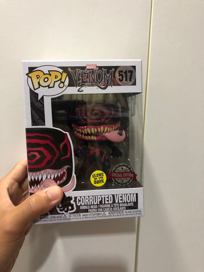 Corrupted Venom GITD, Toys & Games, Bricks & Figurines on Carousell