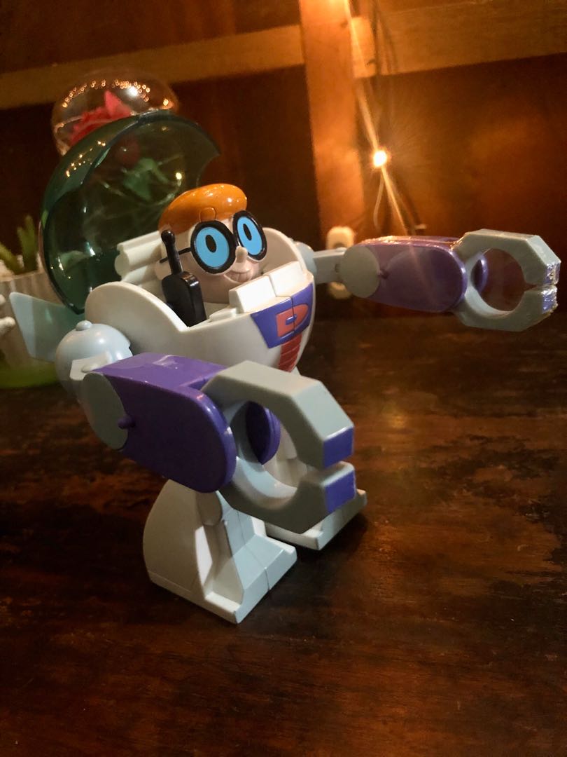 RARE and MINT! Dexter’s Laboratory Super Robot Toy Set (SALE OR SWAP ...