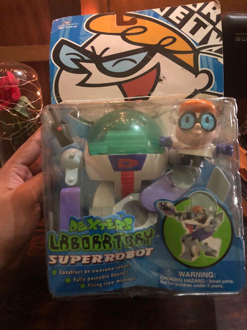 RARE and MINT! Dexter’s Laboratory Super Robot Toy Set (SALE OR SWAP ...