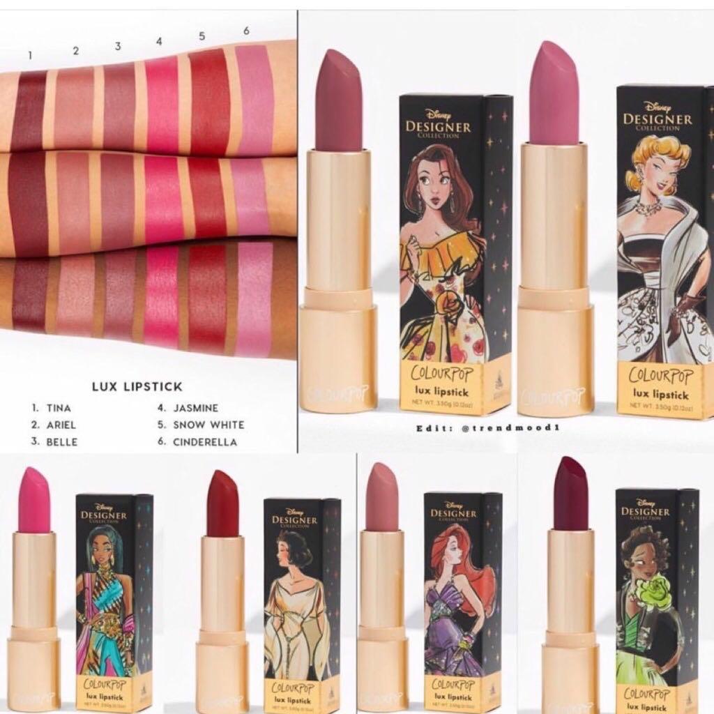 Disney Princess Lippies, Beauty & Personal Care, Face, Makeup on Carousell