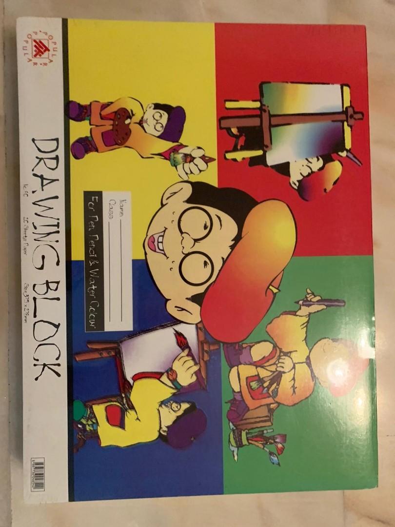 Drawing blocks, Hobbies & Toys, Stationery & Craft, Stationery & School ...