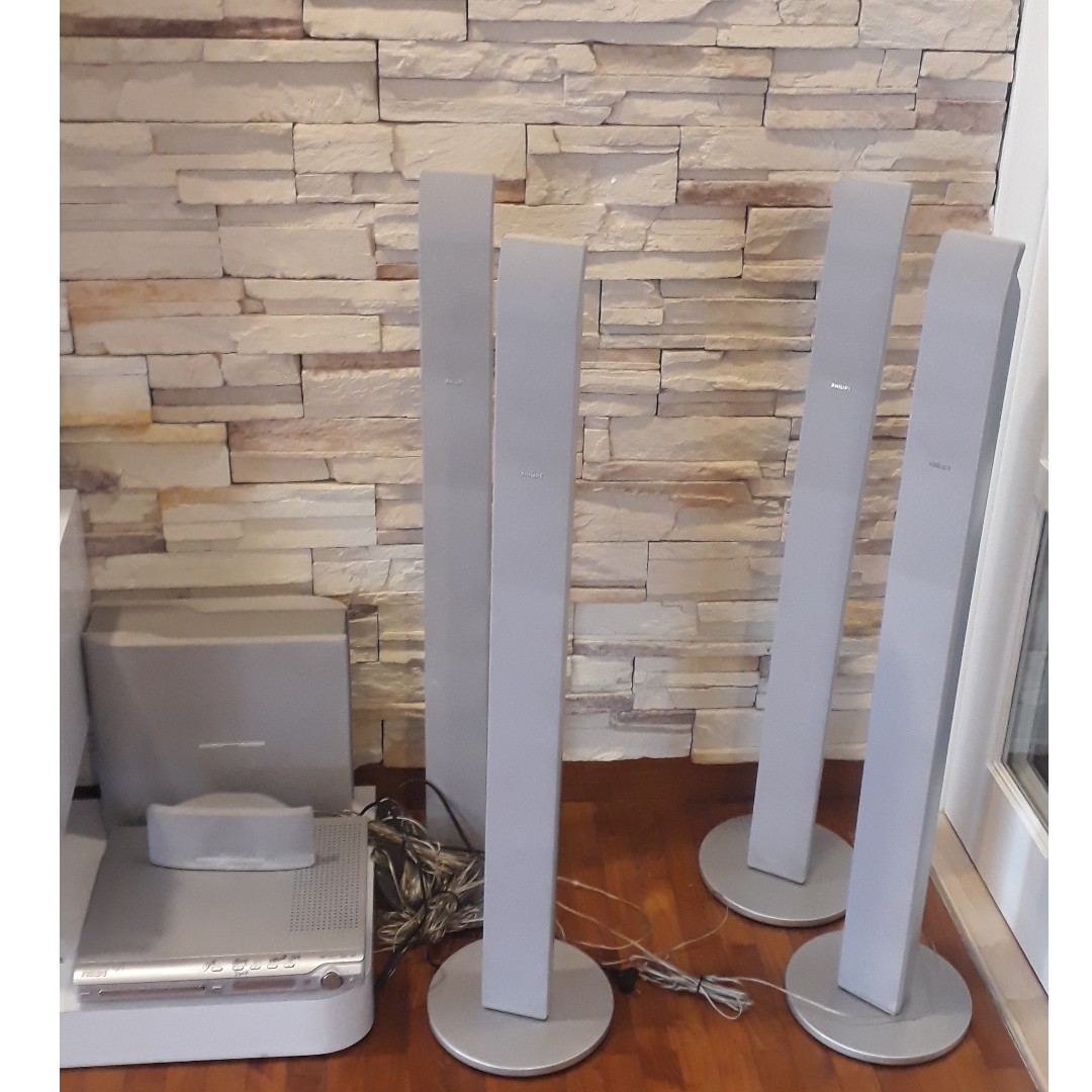 Philips DVD/SACD Home Theater System Progressive Scan HTS5310S/98, TV ...