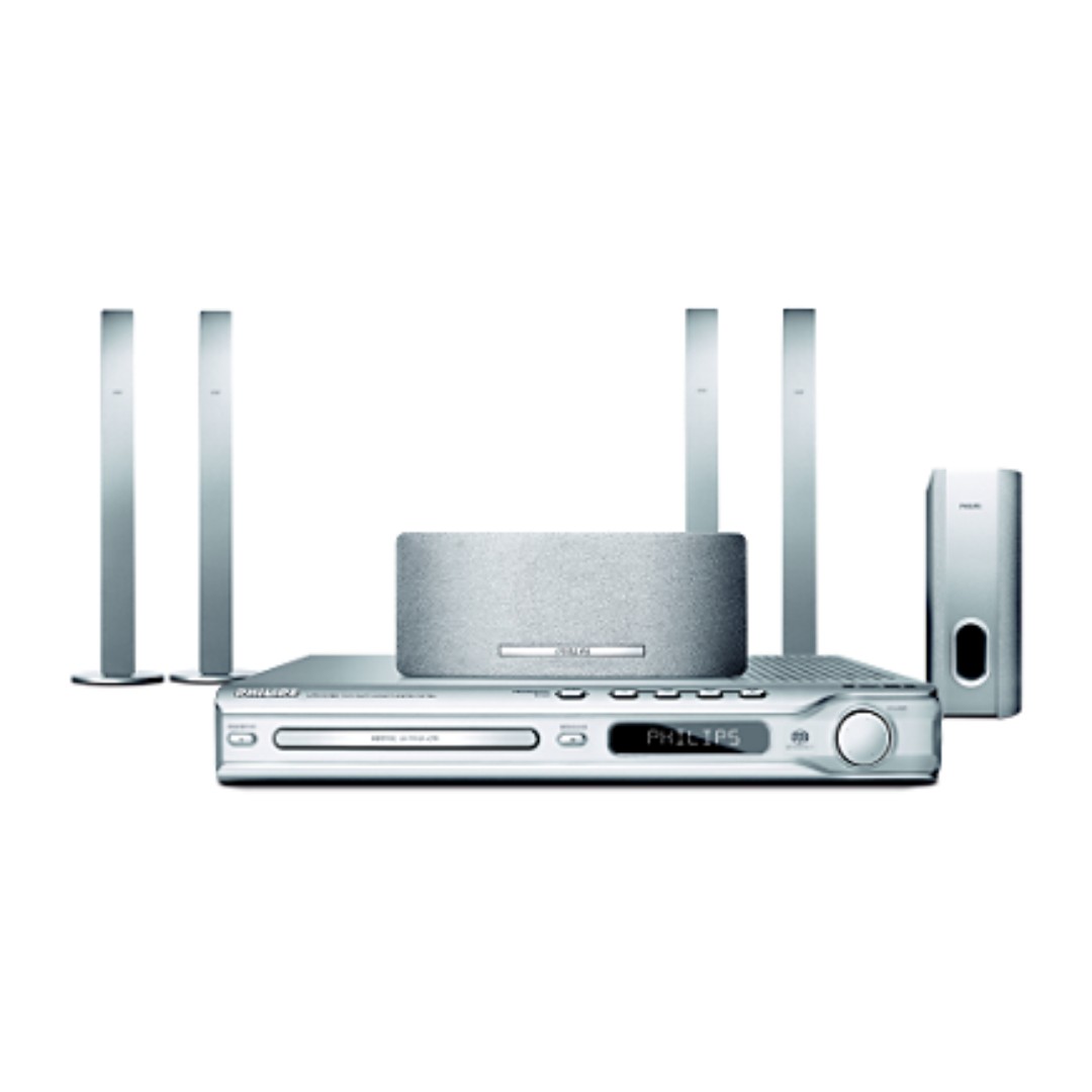 Philips DVD/SACD Home Theater System Progressive Scan HTS5310S/98, TV ...