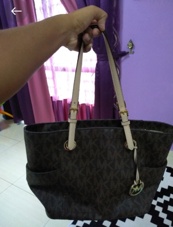 Handbag Pre Loved Original Michael Kors, Women's Fashion, Bags ...