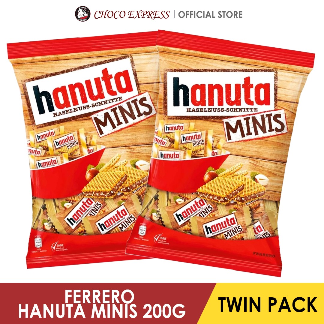 Hanuta Minis Wafer 200G (Twin Pack), Food & Drinks, Packaged & Instant ...