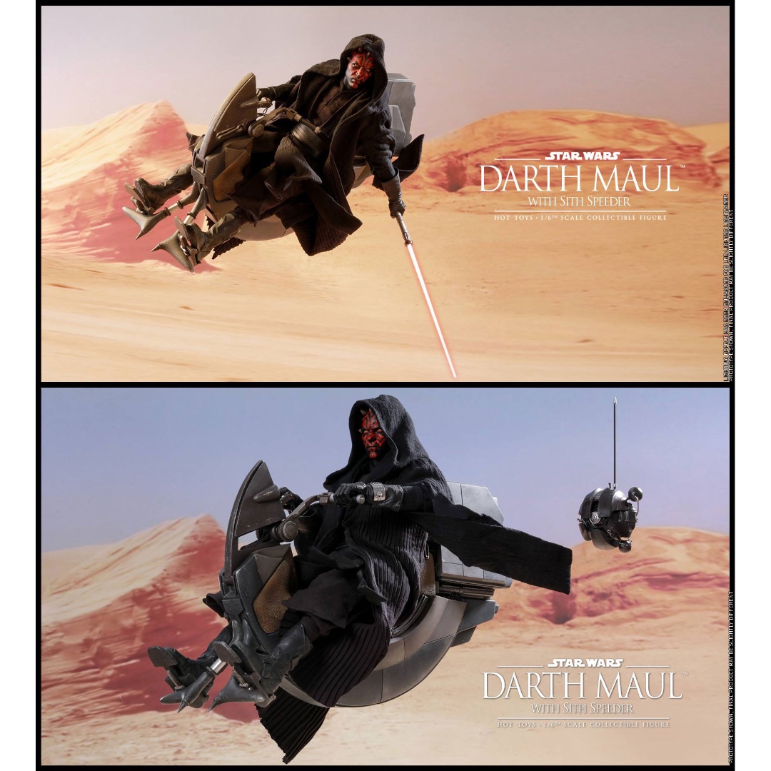 Hot Toys - DX17 - Star Wars: The Phantom Menace - Darth Maul with Sith ...