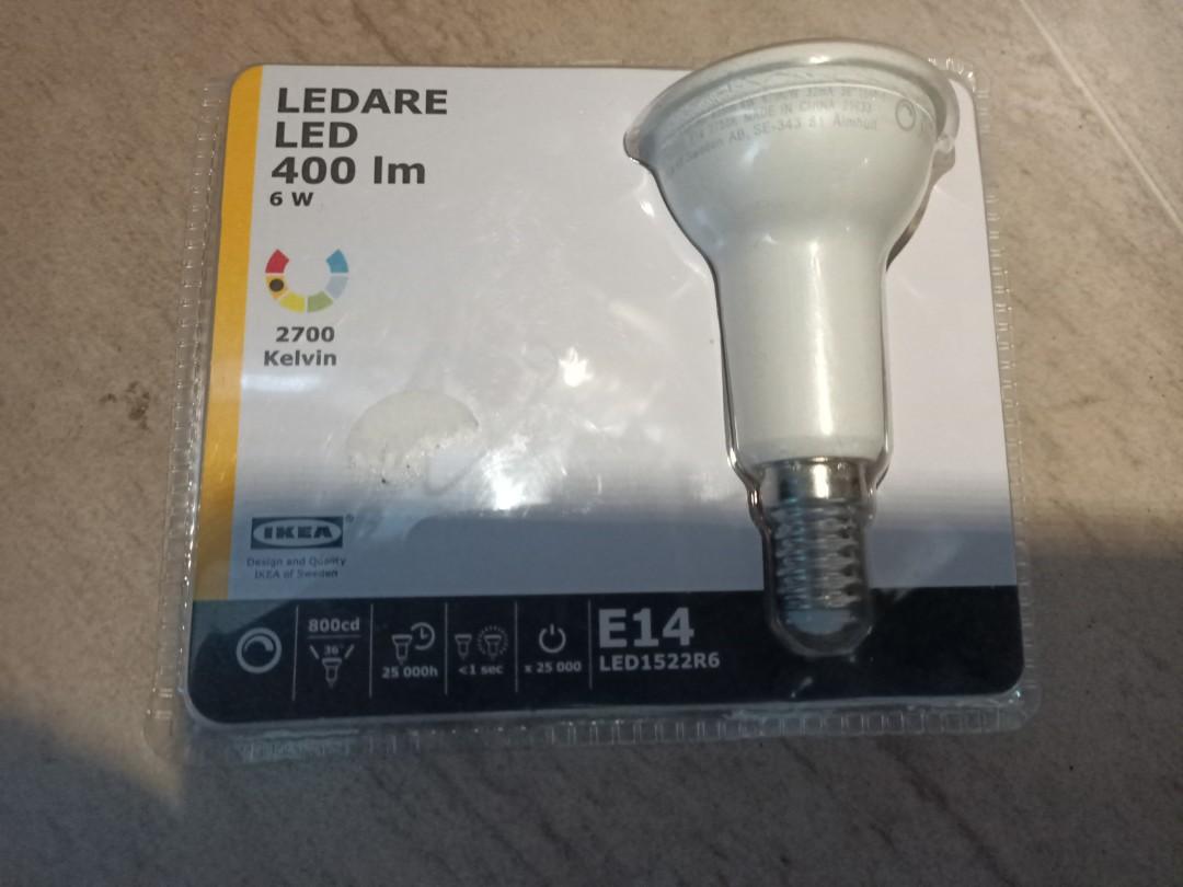 Ikea Ledare LED bulb, Furniture & Home Living, Lighting & Fans ...