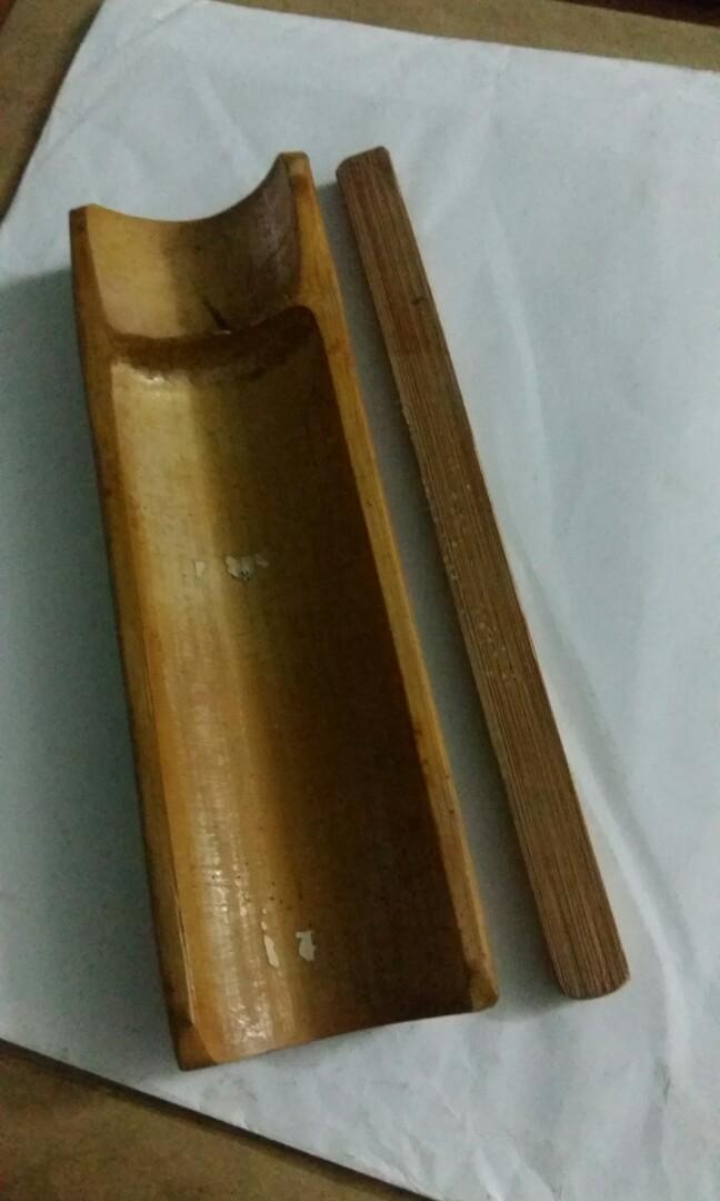 Kayu buluh lama myojo mee tik tok spore thun 98, Furniture & Home ...