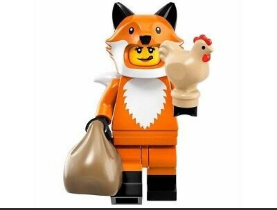 Lego minifigures series 19 fox costume girl, Hobbies & Toys, Toys ...
