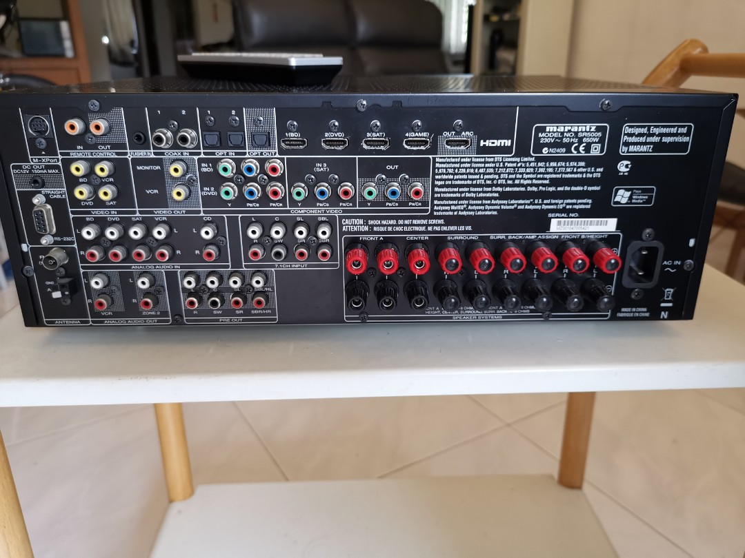 Marantz AV amp SR5005, Audio, Other Audio Equipment on Carousell