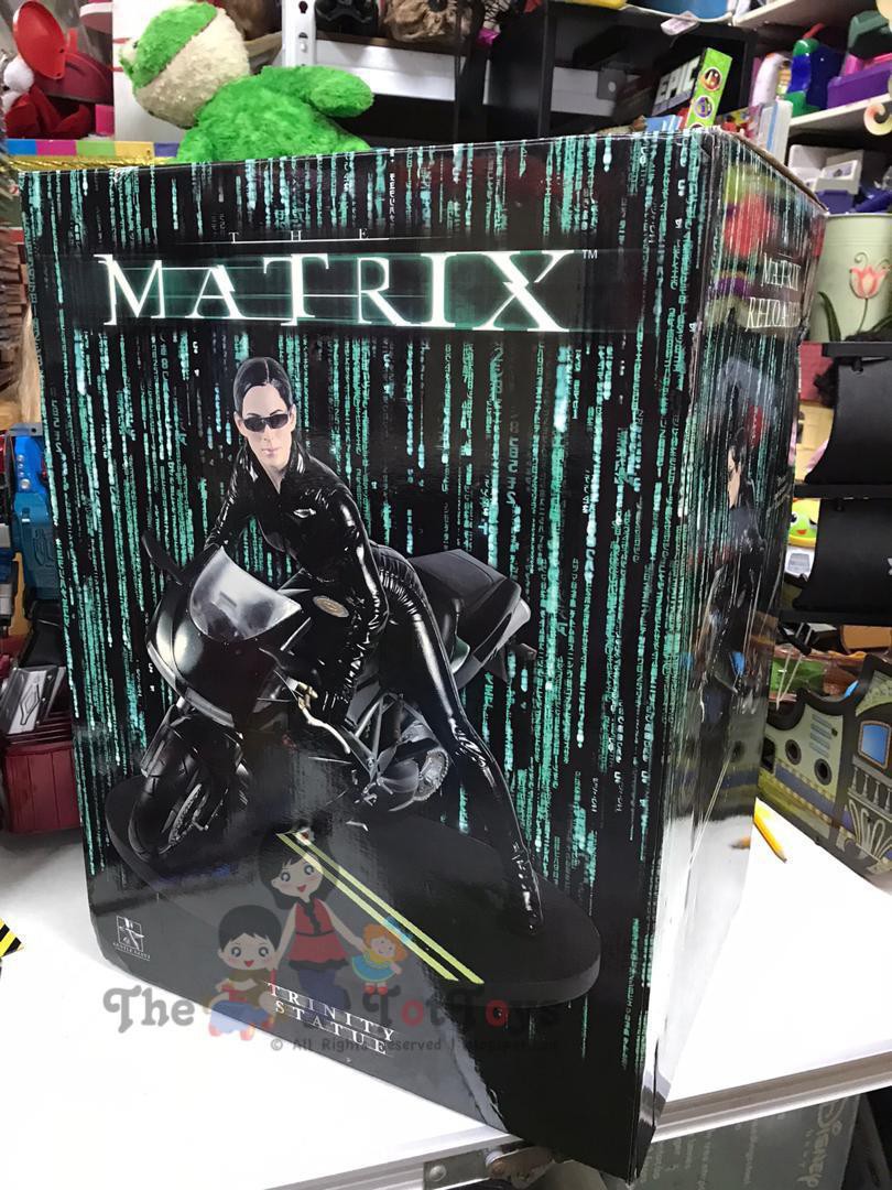 MATRIX RELOADED GENTLE GIANT TRINITY ON BIKE STATUE 1/6 DUCATI ...