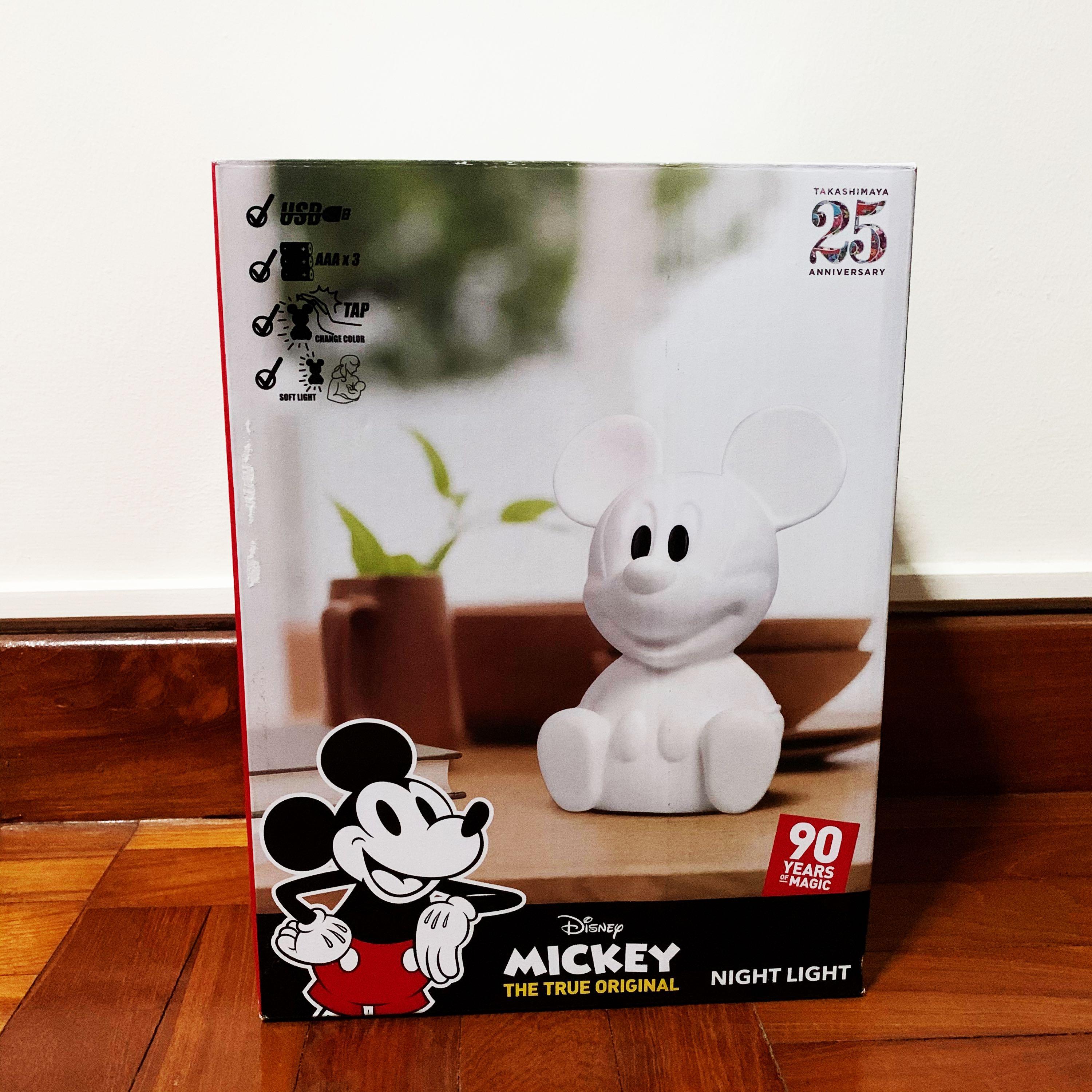 Mickey Night Light, Hobbies & Toys, Toys & Games on Carousell