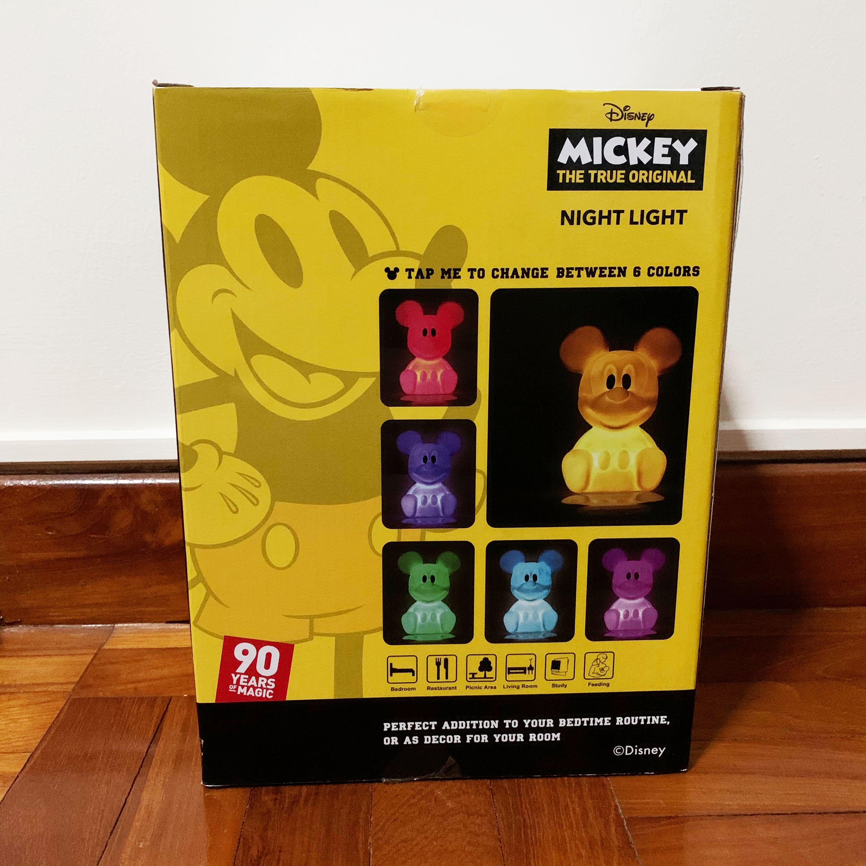 Mickey Night Light, Hobbies & Toys, Toys & Games on Carousell