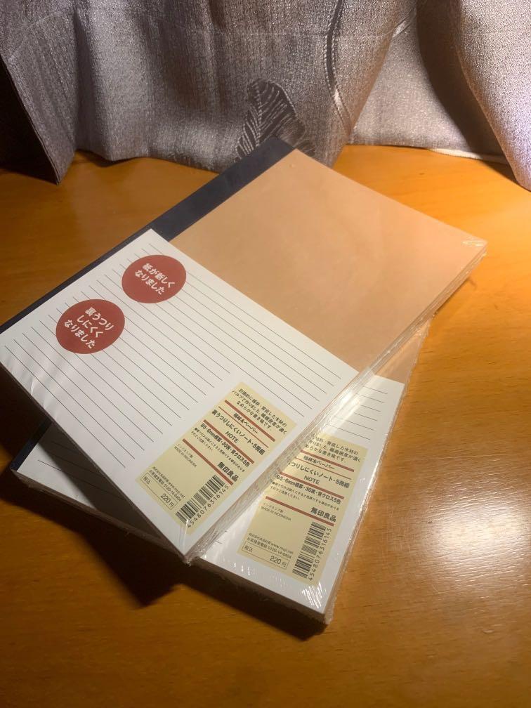 Muji Notebooks, Hobbies & Toys, Stationery & Craft, Stationery & School ...
