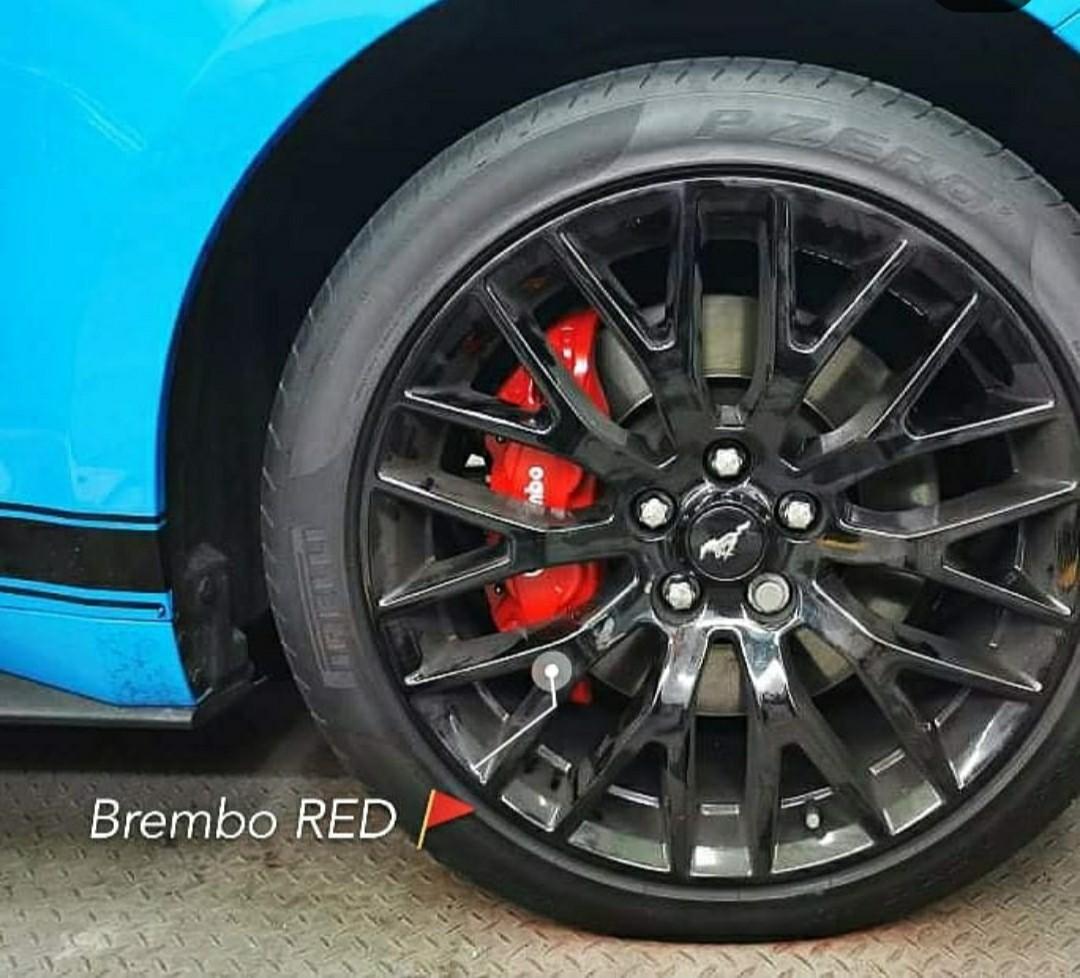 Mustang Brake Caliper Painting any logo, wording, color, Auto ...