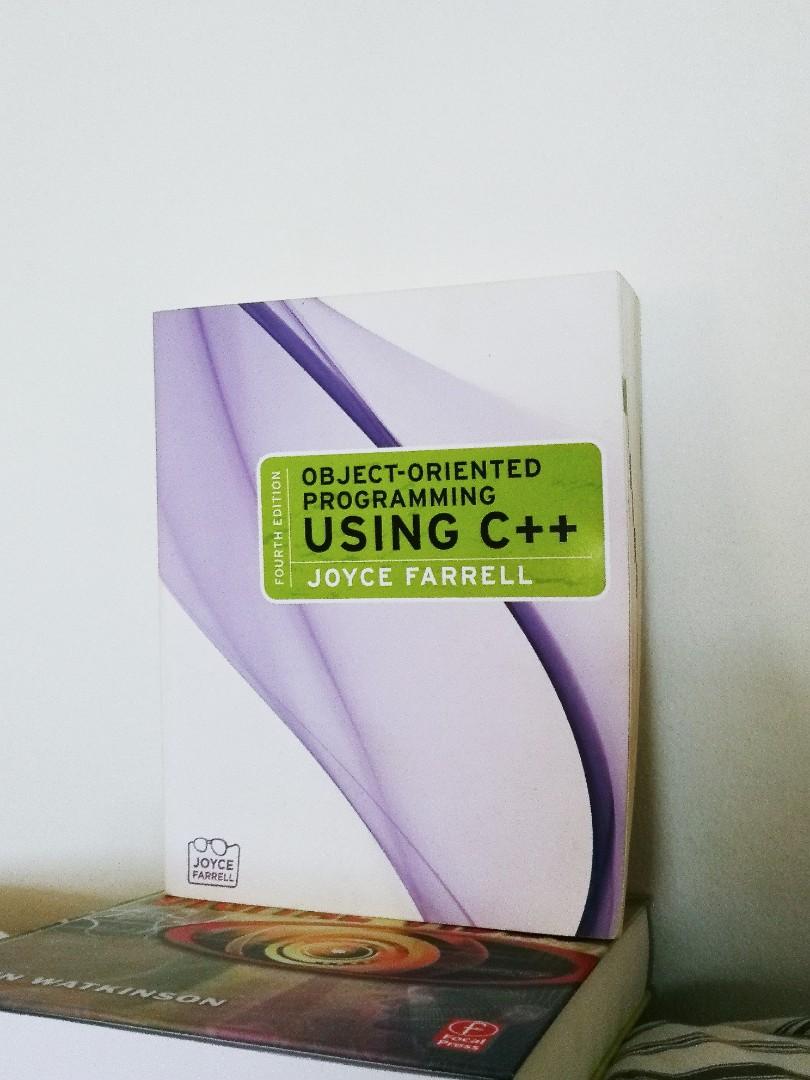 Object Oriented Programming Using C By Joyce Farrell Computers
