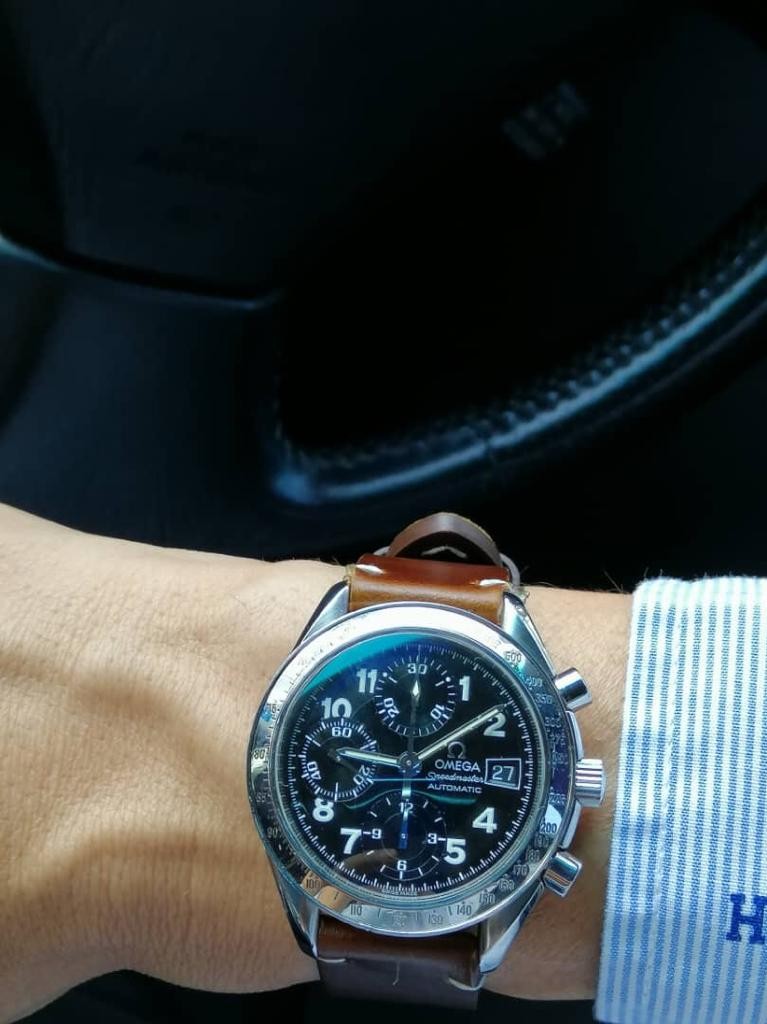 Omega Speedmaster Arabic Numeral Dial very rare Military look 39.5mm ...