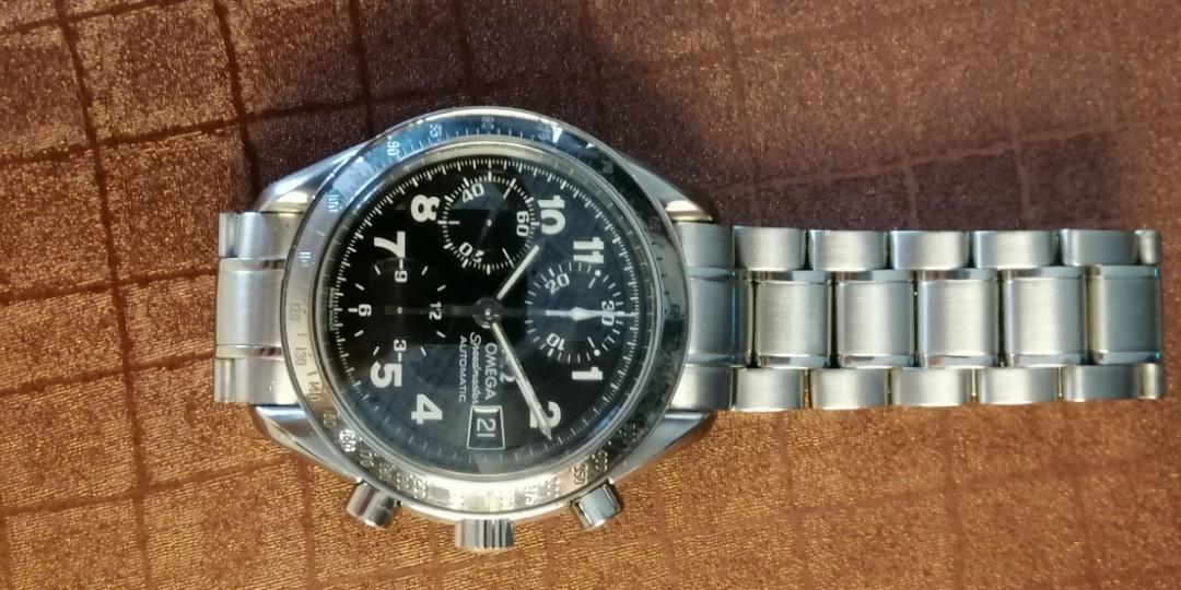 Omega Speedmaster Arabic Numeral Dial very rare Military look 39.5mm ...