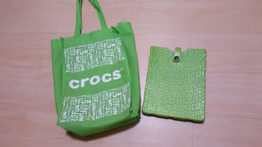 Original crocs tablet holder case, Mobile Phones & Gadgets, Mobile ...