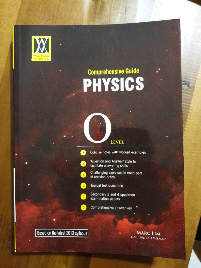 Physics - O Level Comprehensive Guide, Hobbies & Toys, Books ...