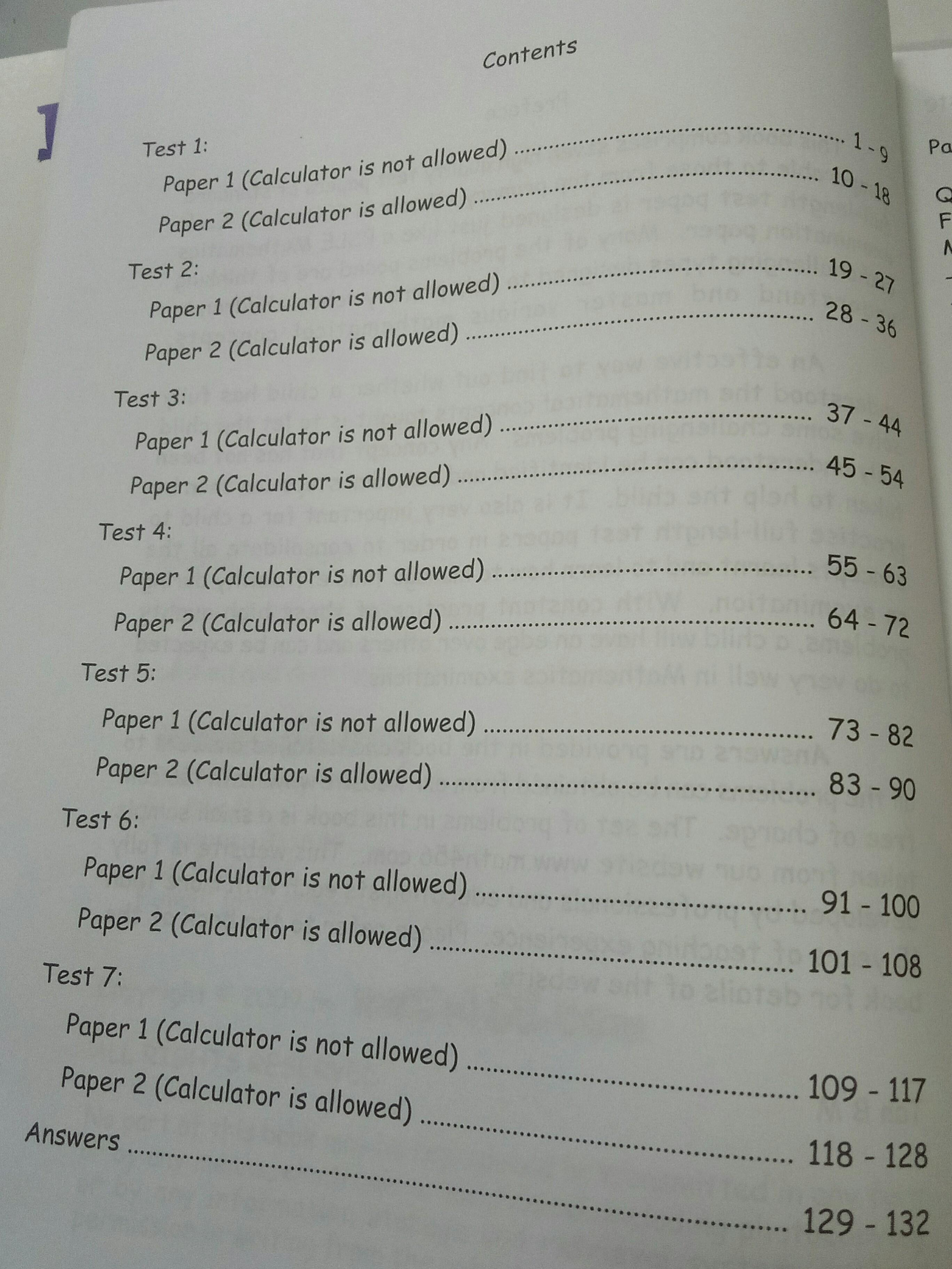 Psle challenging math test paper from top primary schools, Hobbies ...
