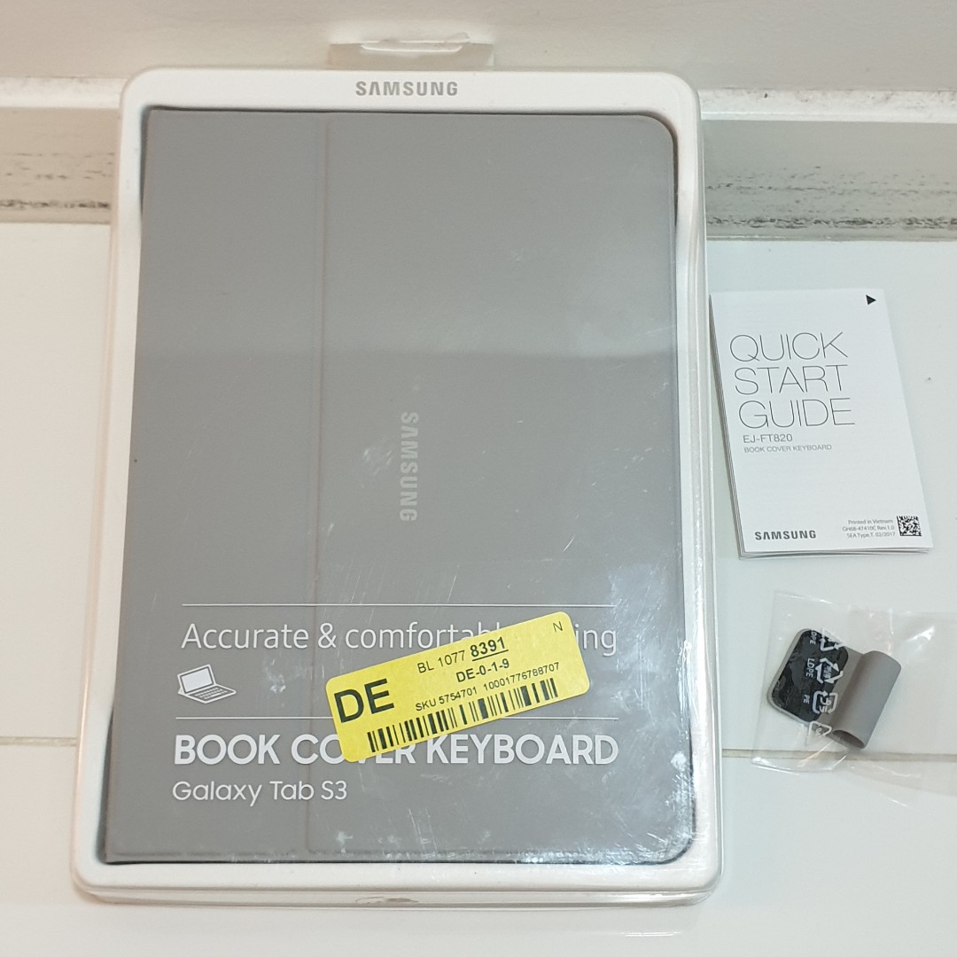 Samsung Galaxy Tab S3 Keyboard, Mobile Phones & Tablets, Mobile ...