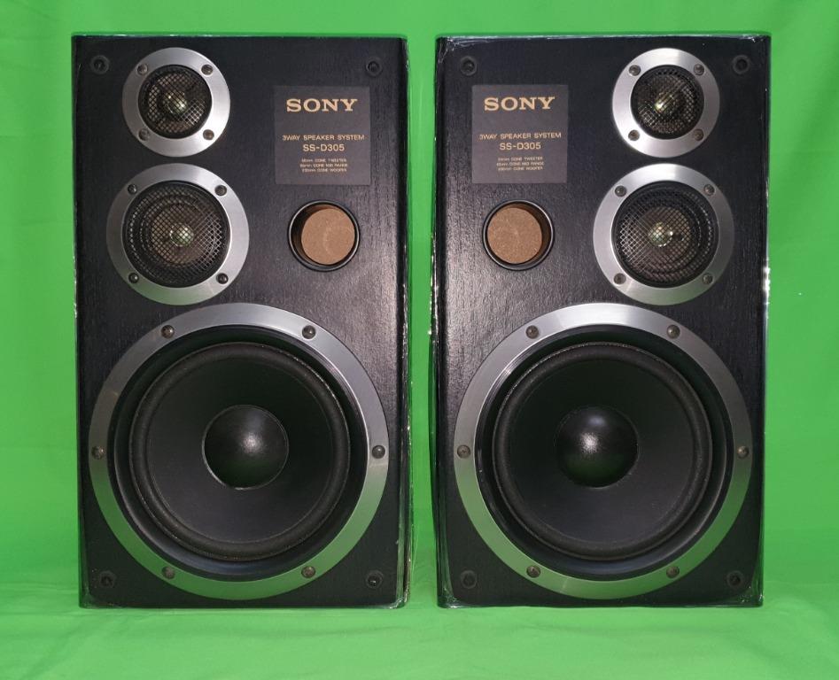 Sony SS-D305 -3 way speaker system, Audio, Soundbars, Speakers ...