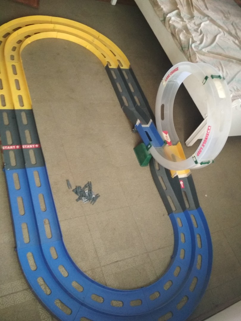 TAMIYA / mini 4wd racetrack 2lanes, Hobbies & Toys, Toys & Games on ...