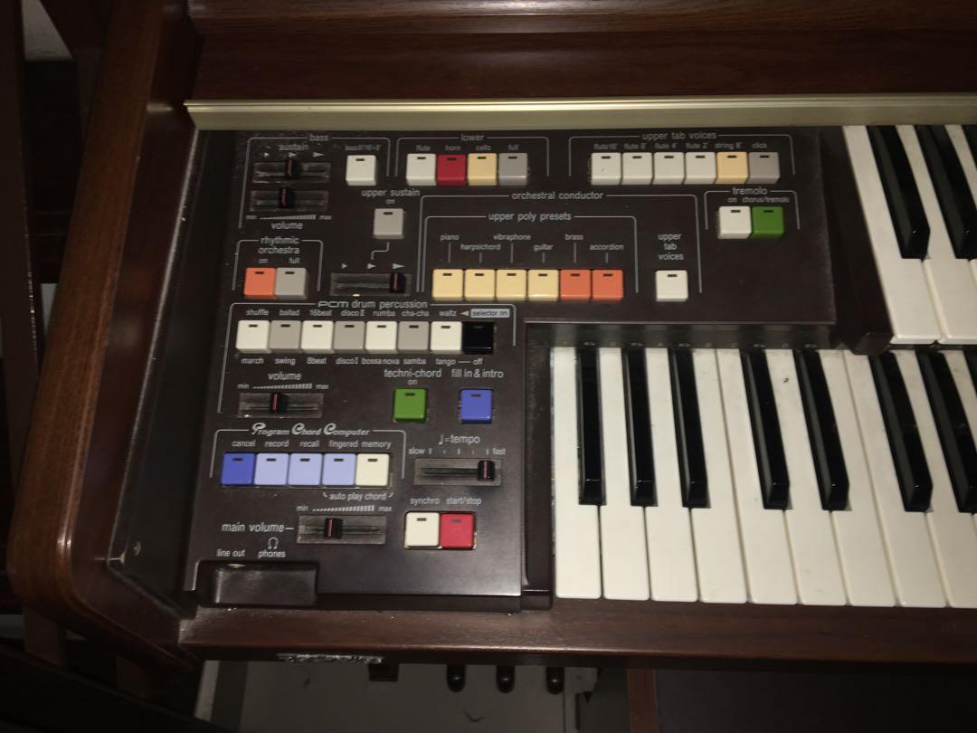 Technics Organ, Hobbies & Toys, Music & Media, Musical Instruments on ...