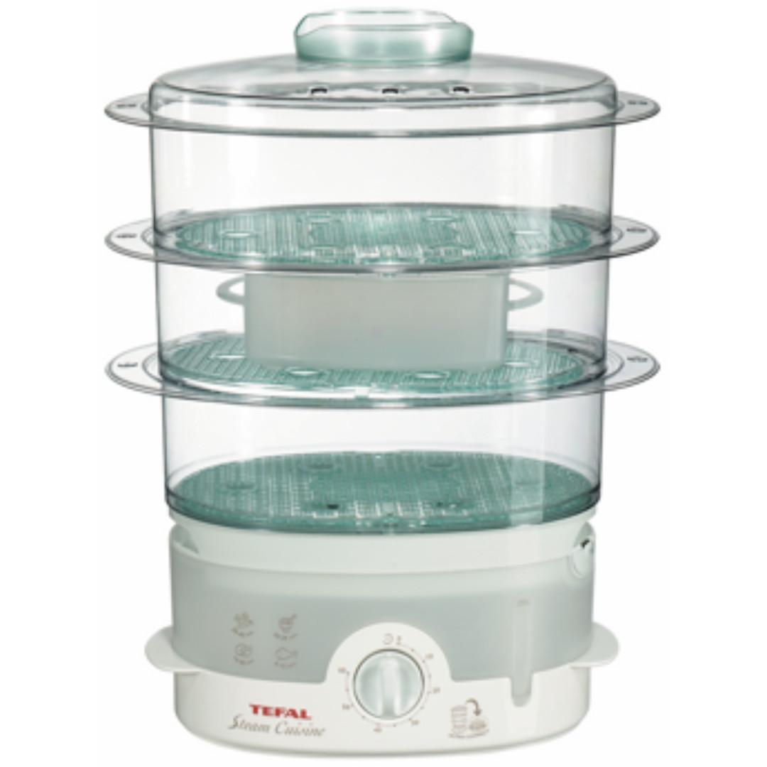 Tefal Ultra Compact VC100215 Steamer, 3 Tier, TV & Home Appliances ...