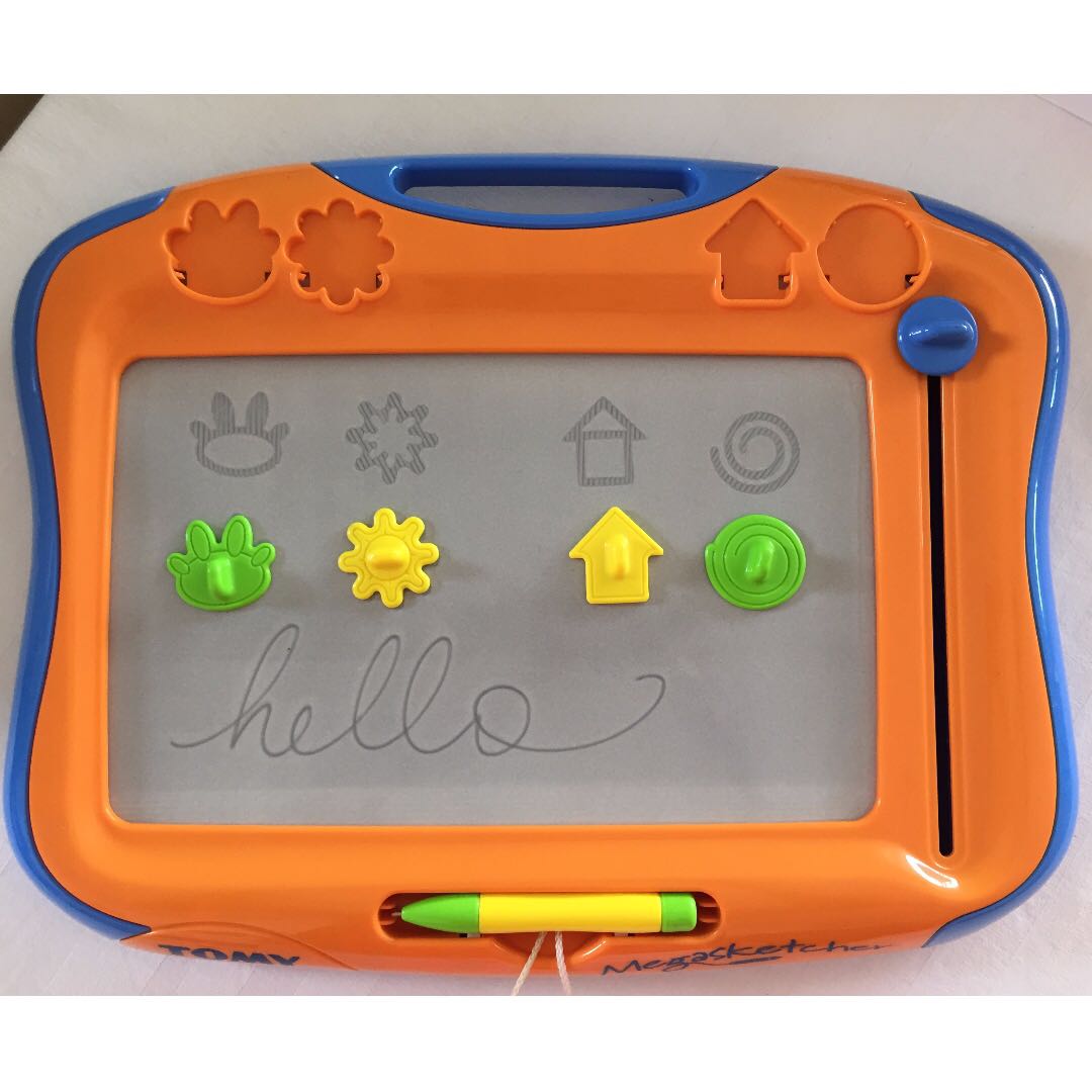 TOMY Megasketcher magic drawing board, Hobbies & Toys, Toys & Games on ...