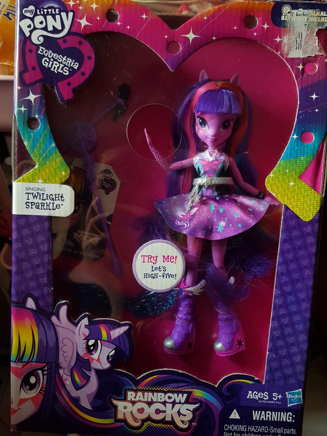 Twilight Sparkle Equestria Girls:Rainbow Rocks Doll, Babies & Kids, Babies & Kids Fashion on ...