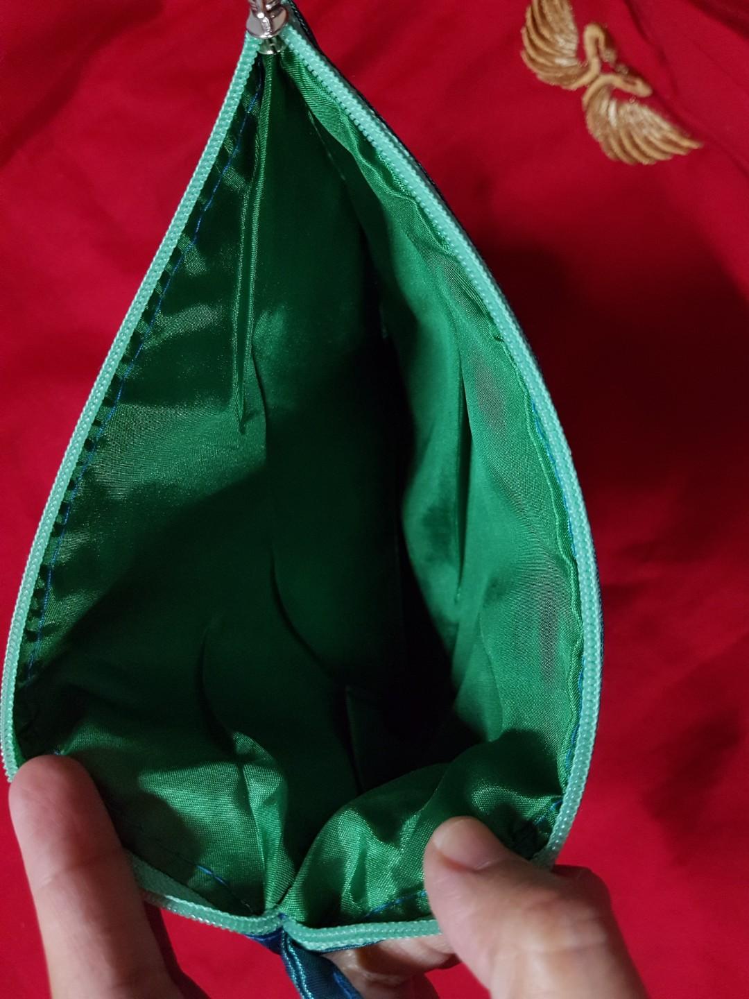 Vietnam Green Pouch, Women's Fashion, Bags & Wallets, Purses & Pouches ...