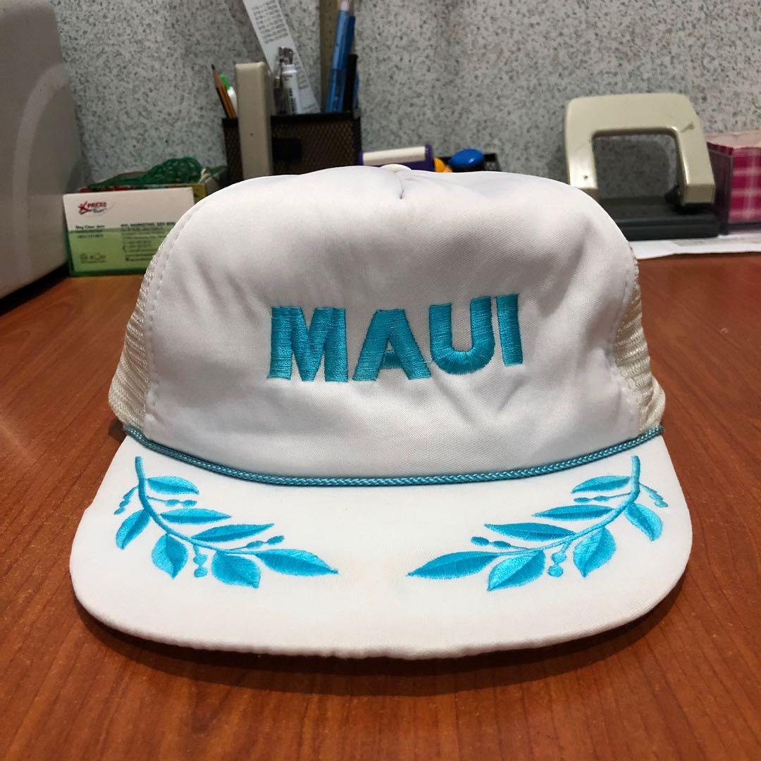 Vintage Maui Hawaii Trucker Cap, Men's Fashion, Watches & Accessories ...
