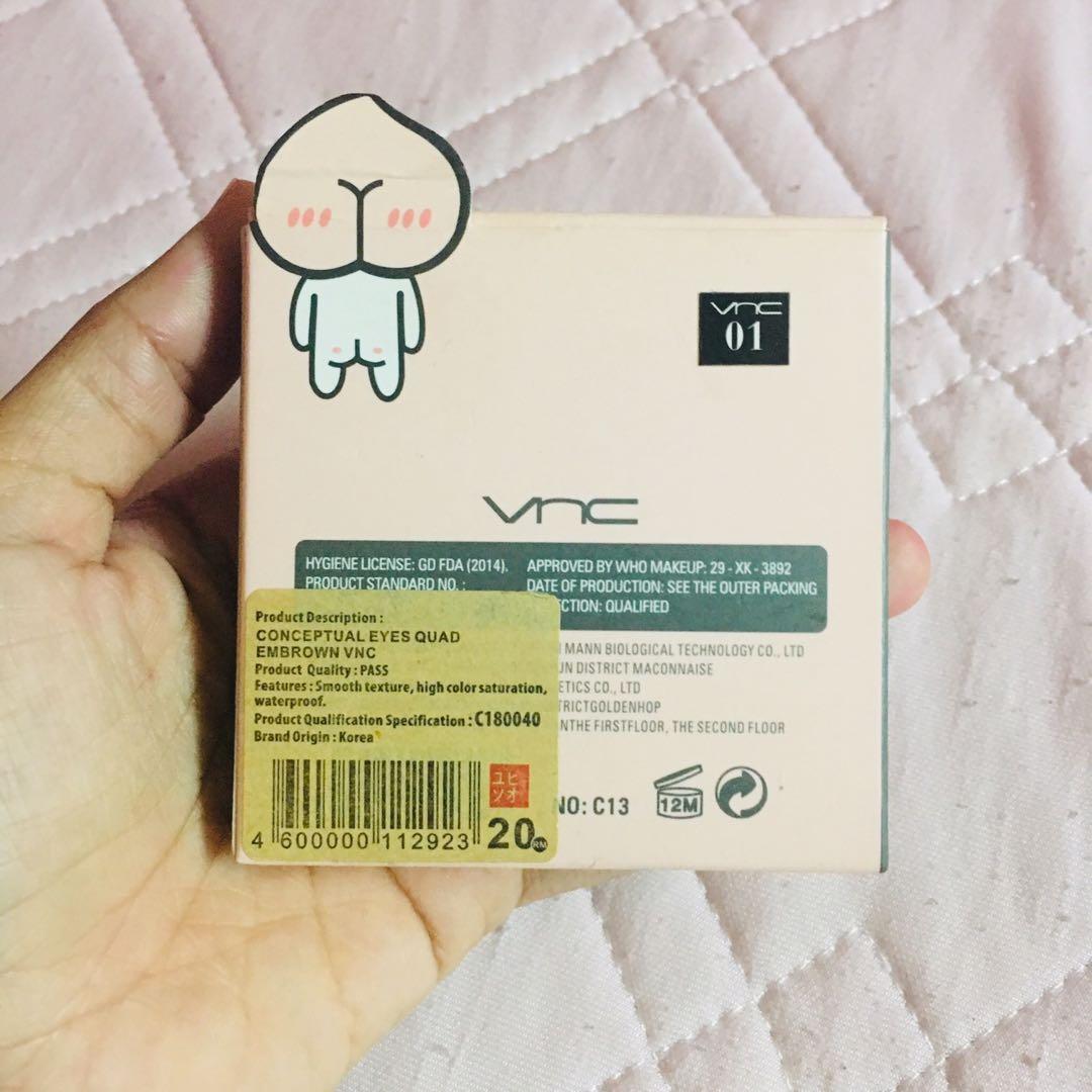 VNC Eyepallet, Beauty & Personal Care, Face, Makeup on Carousell