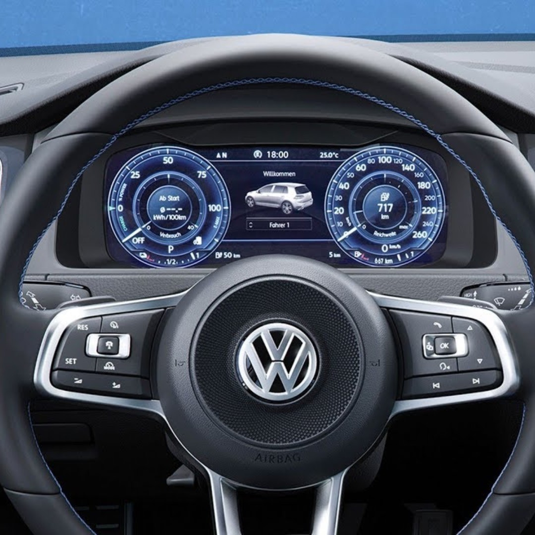 Volkswagen Golf MK 7/7.5 Digital Cockpit + MIB2.5, Car Accessories ...
