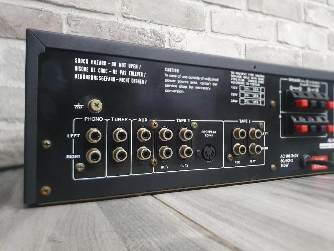 1978 - 1980 vintage Akai Stereo Integrated Amplifier am-2250 amp hifi ...