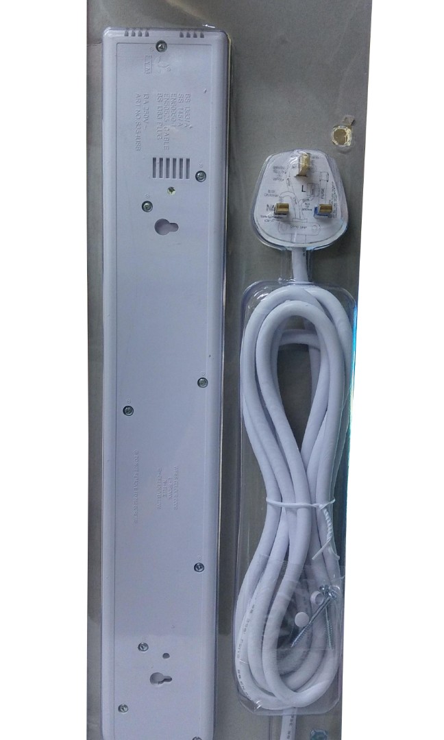 豐葉牌5位獨立燈掣拖板+4位FYM usb Extension Socket with USB Charger S354USB H, 家庭電器 ...