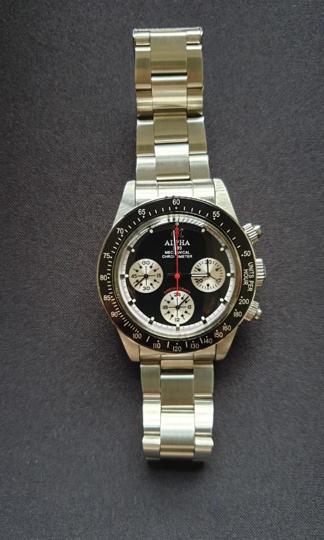 Alpha Paul Newman Daytona Homage, Luxury, Watches on Carousell