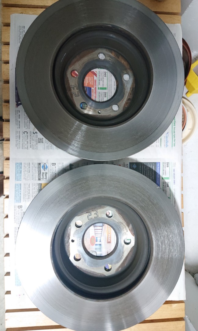 AUDI A5 B9 2019 OEM Front brake Kit w/o rotors, Car Accessories ...