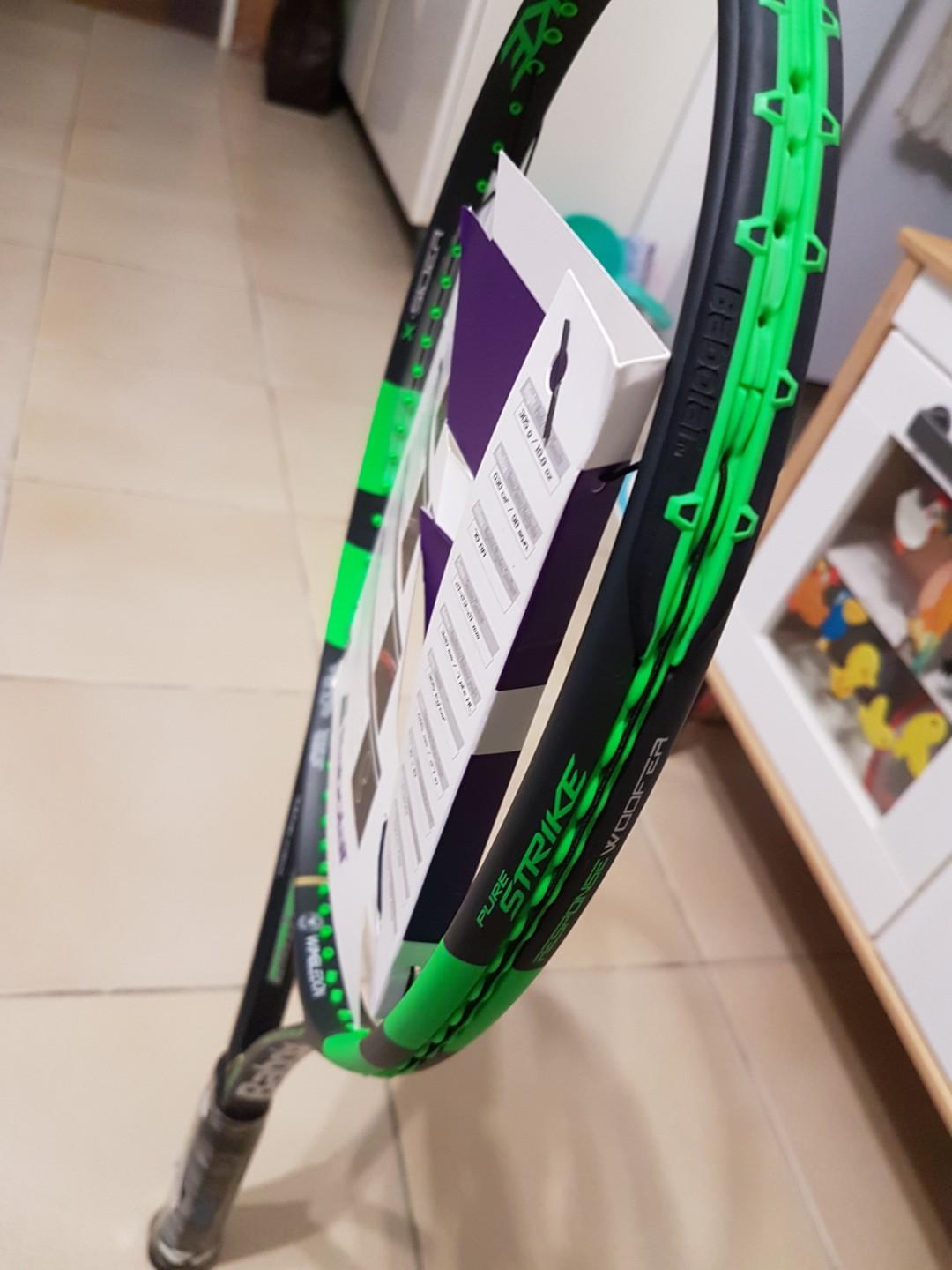 Babolat Strike Wimbledon Limited Edition, Sports Equipment, Sports ...