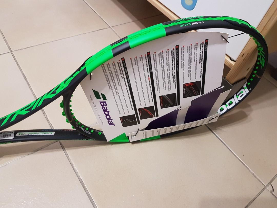 Babolat Strike Wimbledon Limited Edition, Sports Equipment, Sports ...