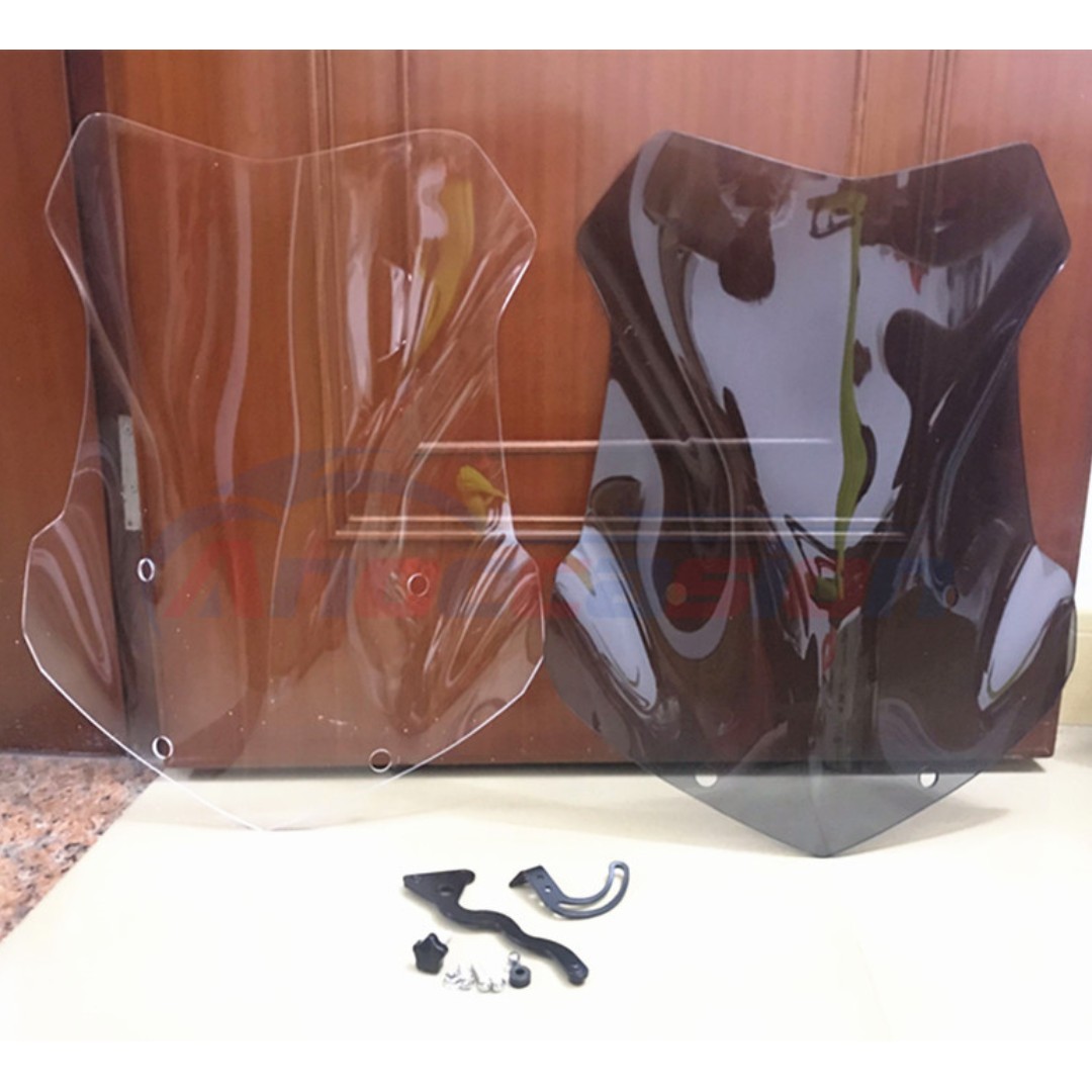 BMW R1200GSA LC R1250GS heighten windscreen windshield wind screen ...