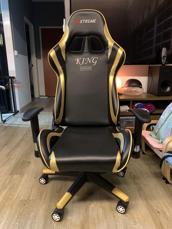 BUCKET SEAT GAMER CHAIR, Furniture & Home Living, Furniture, Chairs on ...