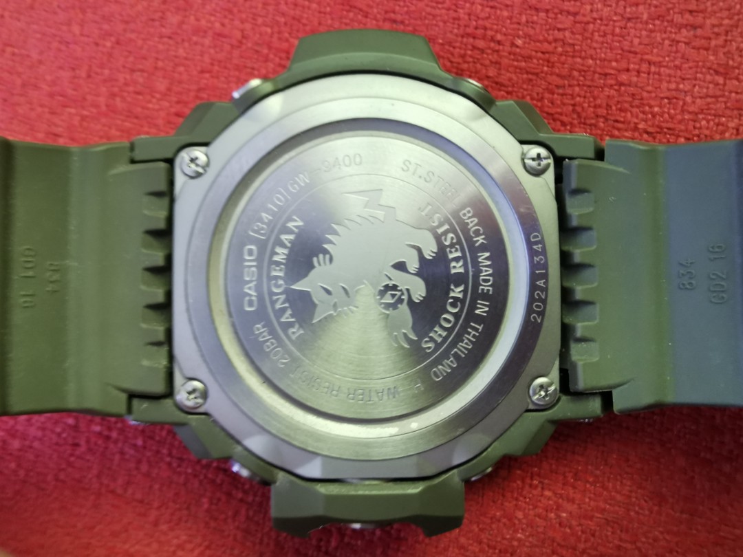 CASIO G Shock Rangeman Military Green, Men's Fashion, Watches ...