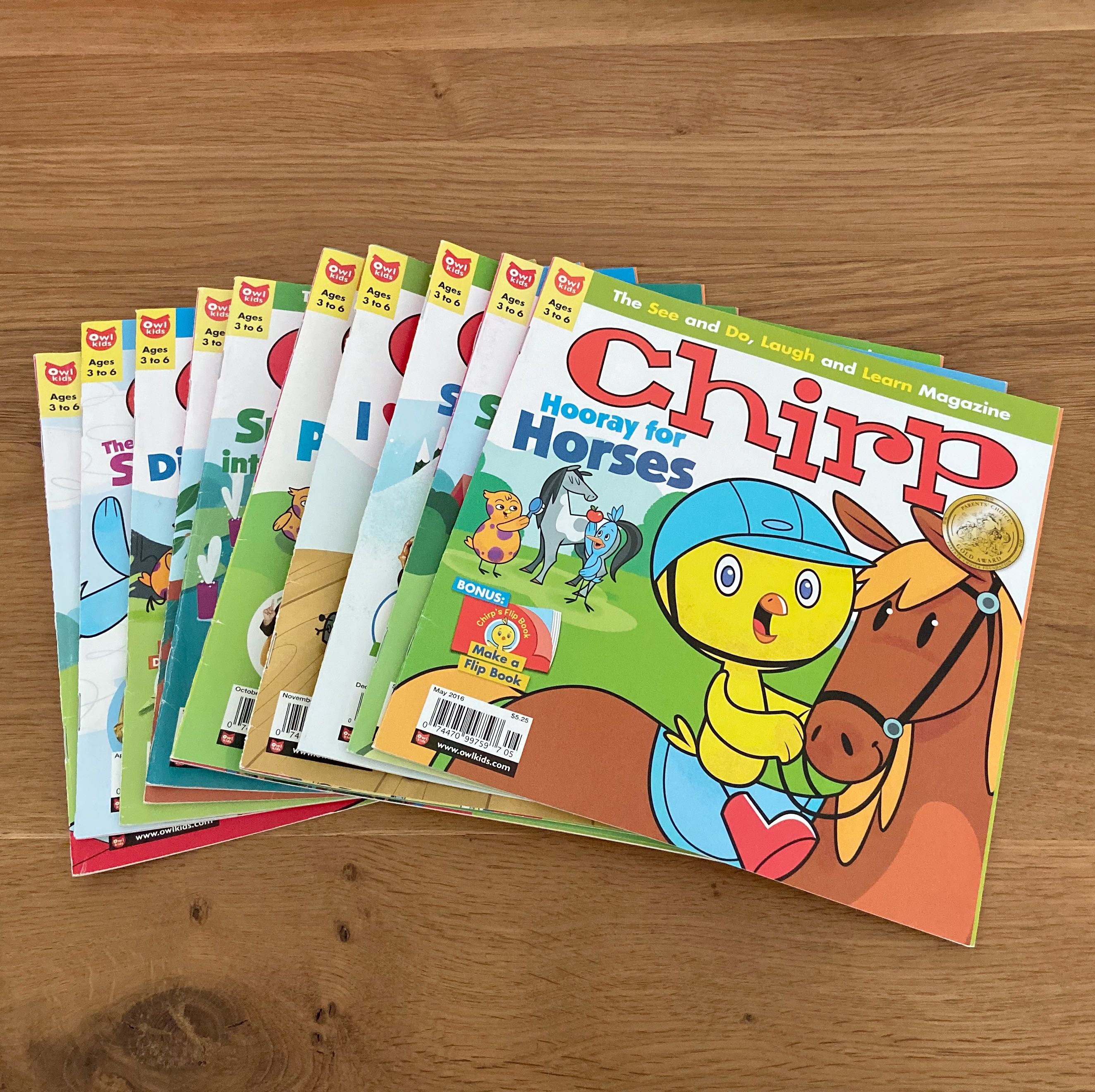 Chirp magazines (10 issues), Hobbies & Toys, Books & Magazines, Assessment Books on Carousell